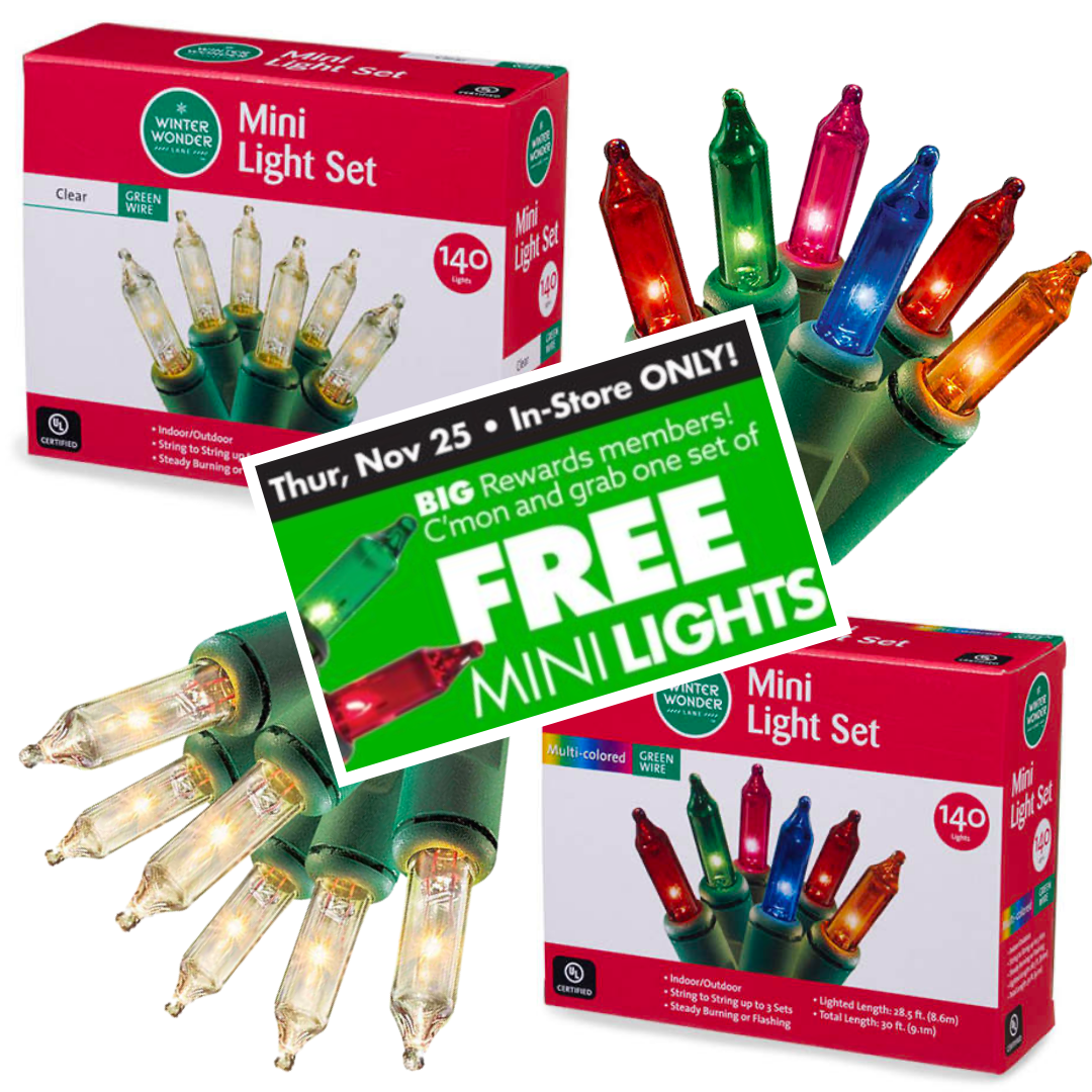 FREE Mini Christmas Lights