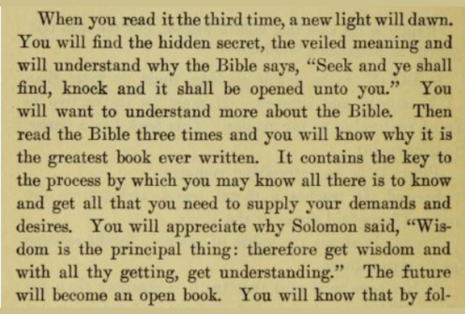 What is the #1 Key to Decode the Tunnel Thru The Air?