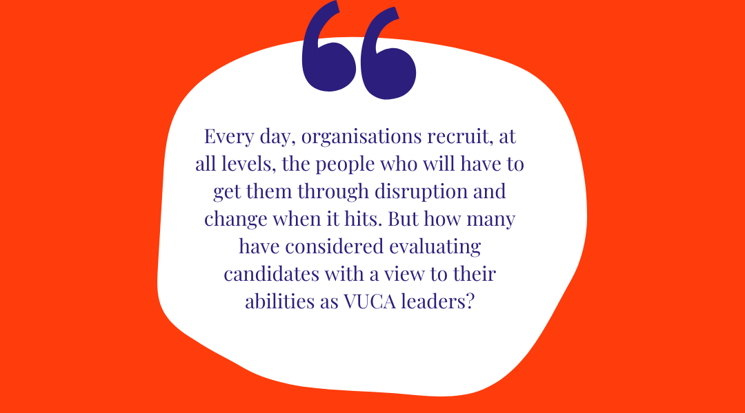 How to manage change in a VUCA world