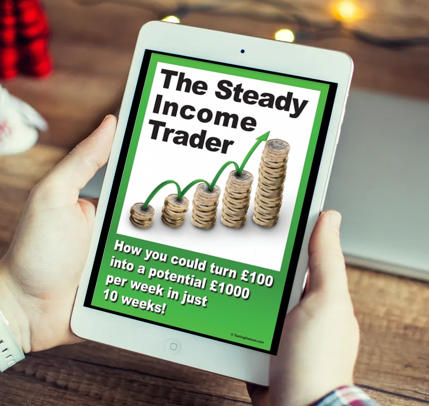 The Steady Income Trader - Turn a one-off £100 into a potential income ...